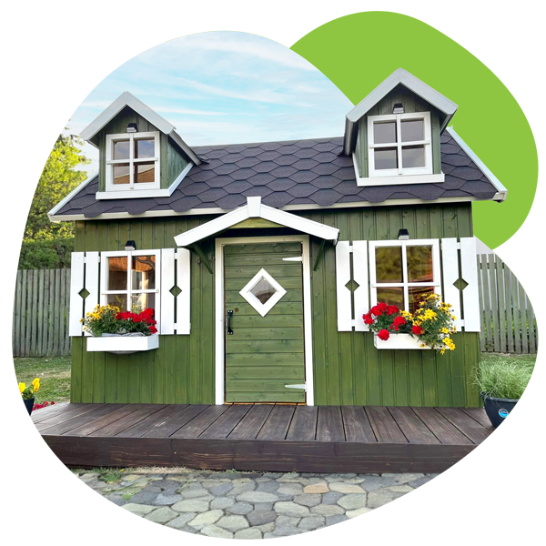 Wendy House Ireland | Outdoor Wooden Wendy Houses for Kids